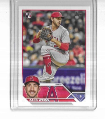2023 Topps Update #US196 Zack Weiss Los Angeles Angels Rookie Card | eBay