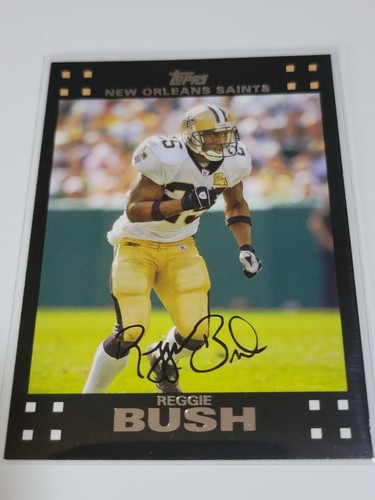 REGGIE BUSH 2007 Topps #86. SAINTS | eBay