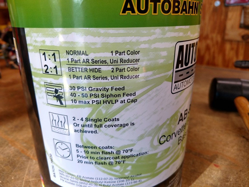 WA519F Galaxy Silver GM Basecoat paint 1 gallon | eBay