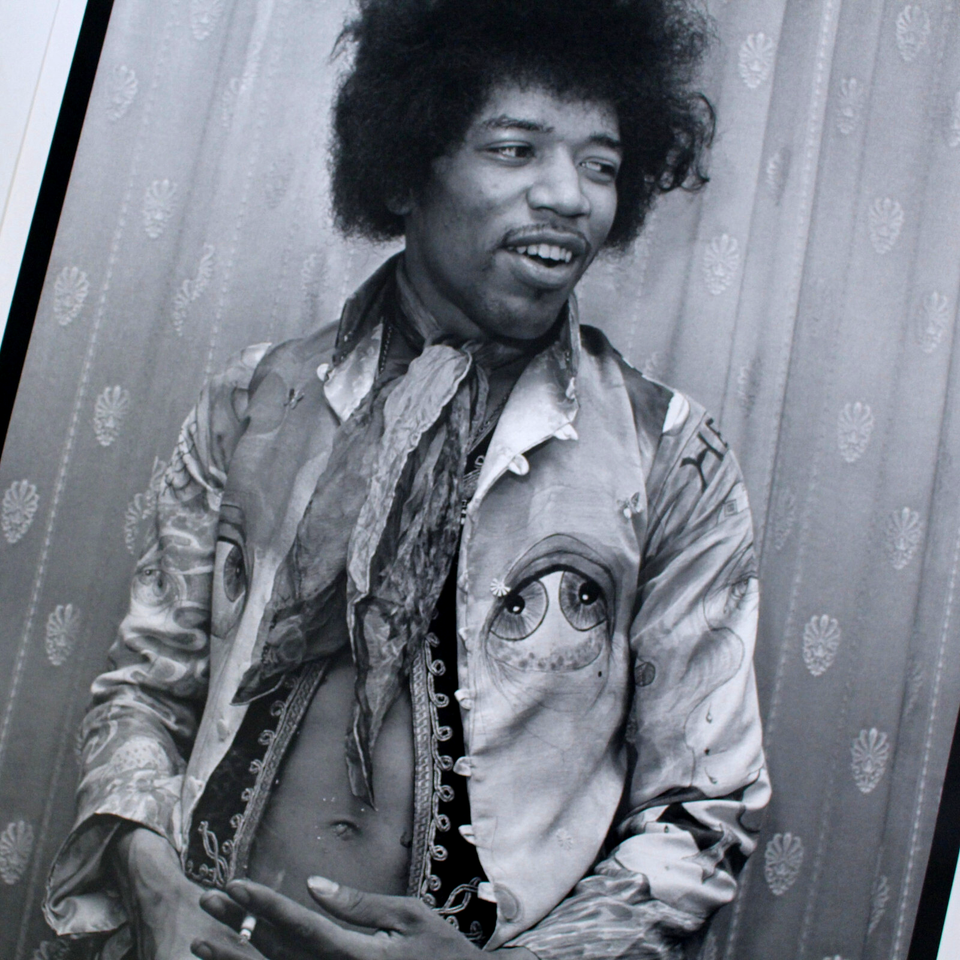 SIGNED NUMBERED JIMI HENDRIX EXPERIENCE POSTER PHOTO EX RARE | eBay