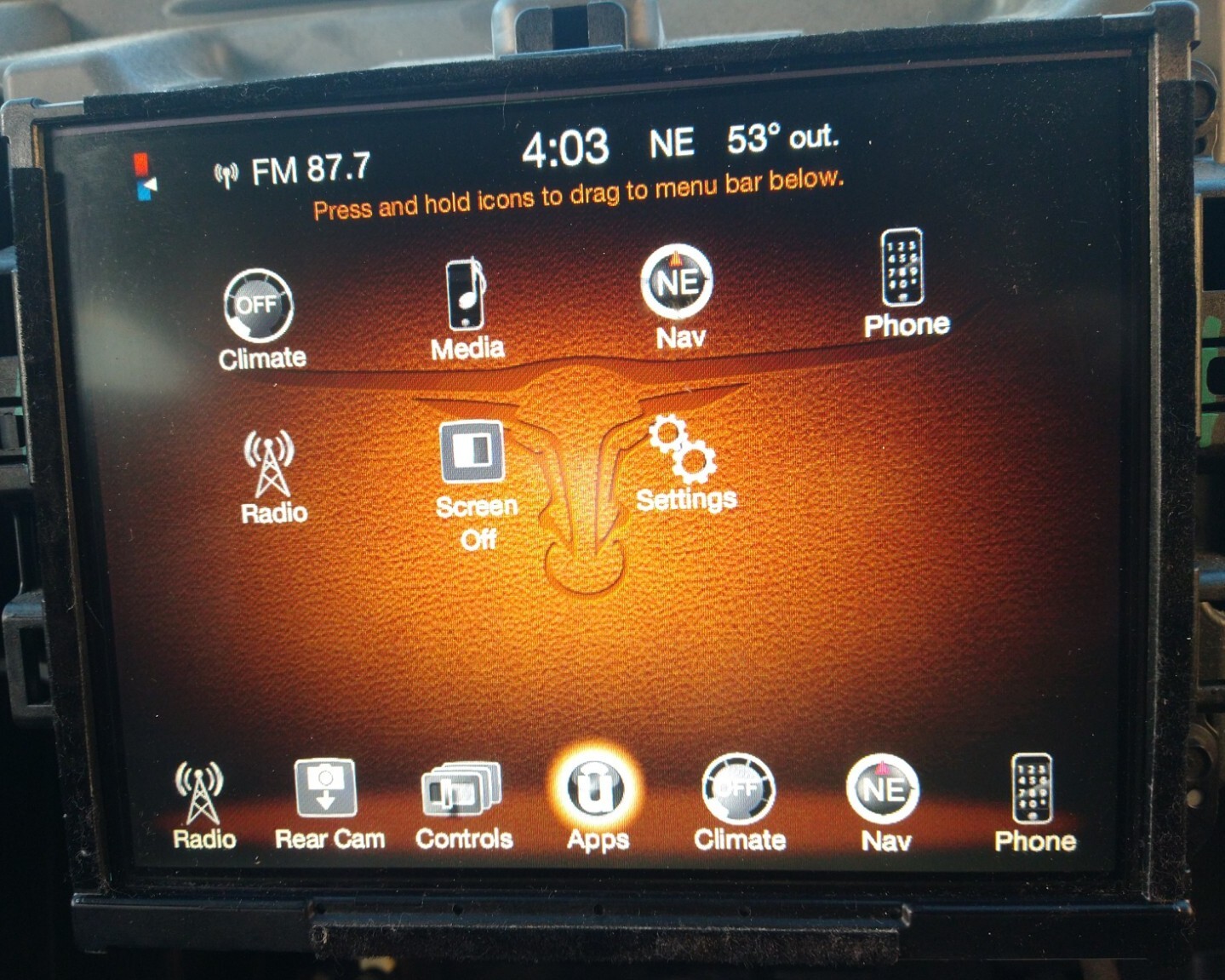 TESTED DODGE ram RA3 VP3 RA4 VP4 8.4 Uconnect Radio Navigation ...