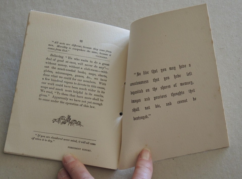 INDIA INTEREST BOMBAY SOROSIS CLUB A SHORT HISTORY OF A BRIEF LIFE 1891 ...