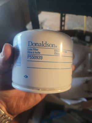 Donaldson P550939 Lube Filter (Full Flow, Spin-on) | eBay