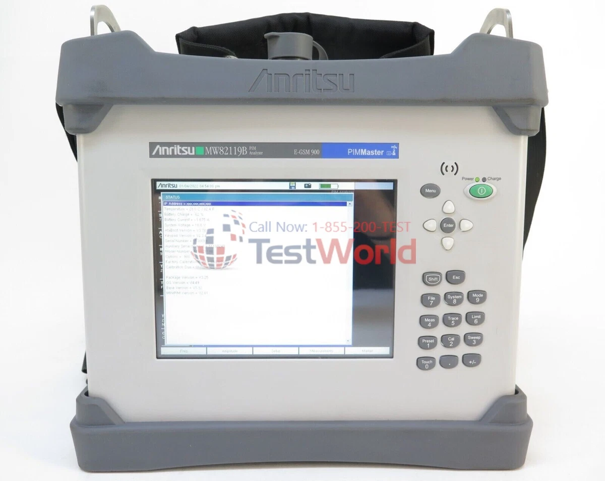 Anritsu MW82119B PIM Master Passive Intermodulation, 55% OFF