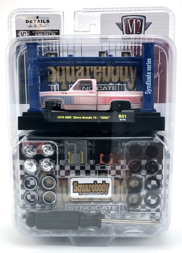 1976 GMC Sierra Grande 15 M2 Machines Model Kit SS02 Patina Squarebody ...