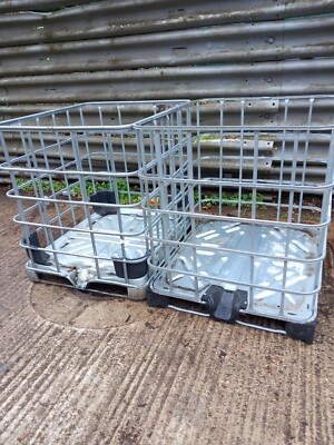 IBC CAGES FOR SEASONING LOGS , LOADS OF OTHER USES | eBay UK