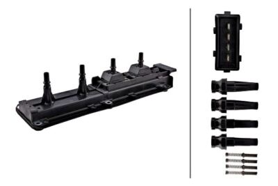 Ignition Coil 12V HELLA Fits CITROEN PEUGEOT Evasion Xantia Break Xm ...