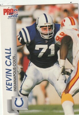 FREE SHIPPING-MINT-1992 Pro Set Kevin Call #520 COLTS PLUS BONUS CARDS ...