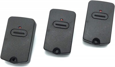 GTO Garage Door Opener Dark Grey Remote Control Comp 318MHz 3pk | eBay