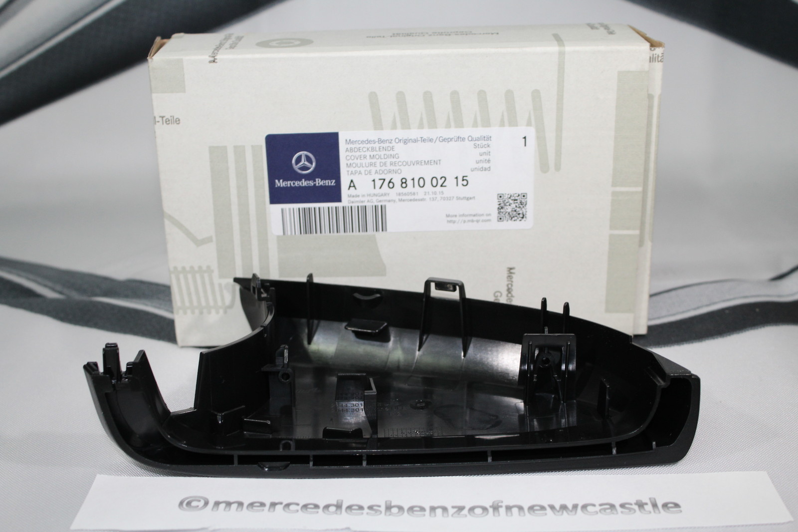 Genuine Mercedes-Benz W176 A-Class RH Wing Mirror Black Under Trim ...