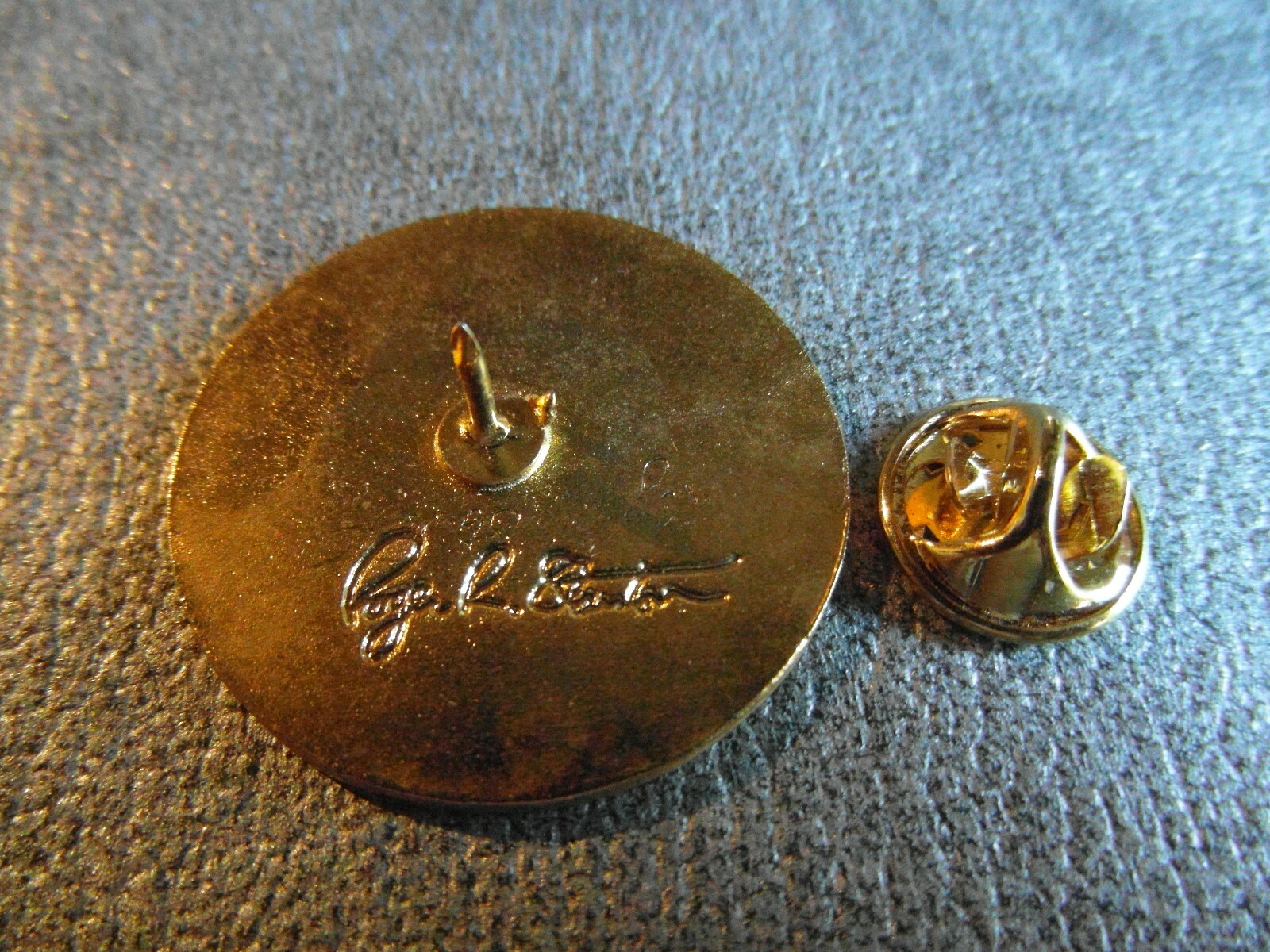 RARE PINS PIN'S - ORANGE COUNTY SUPERVISOR - ROGER STANTON - Signé ...