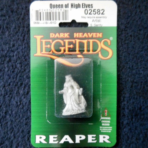 Reaper Dark Heaven Legends 02582 Queen of High Elves Priestess Elf ...
