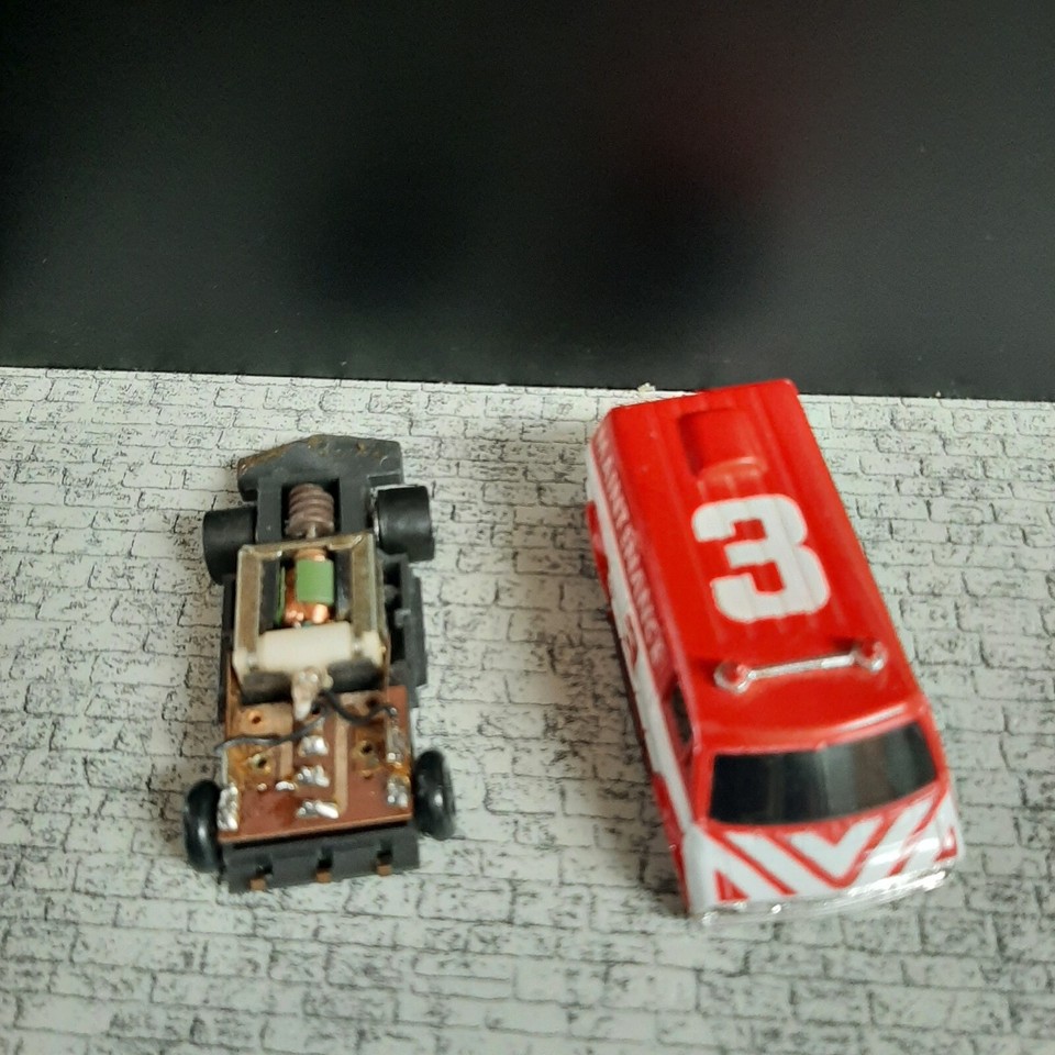 Vintage Tyco Slot Car Maintenance Van #3 Lighted | eBay