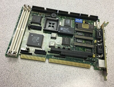 Advantech PCA-6134P 386SX/486SLC industrial CPU CARD rev A1 1906613440 ...