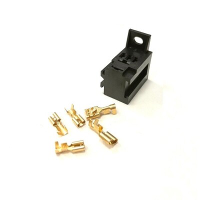 Micro Relay Base Holder For 4/5 Pin Relays Bracket Or Gang Mounting | eBay