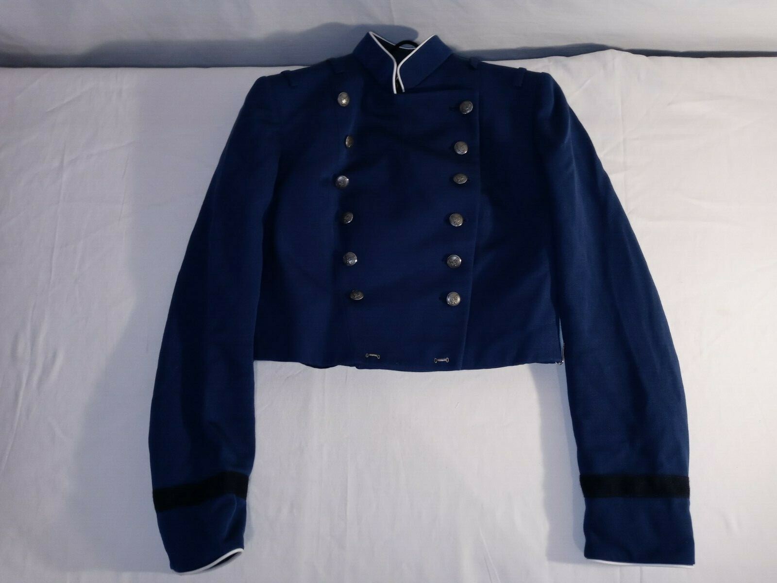 USAF AIR FORCE ACADEMY CADET PARADE UNIFORM JACKET 20 SLEEVE WOMENS 16 ...