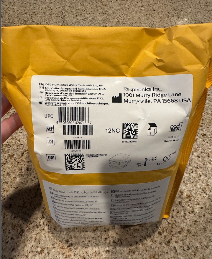 PR Dreamstation 2 Humidifier Water Tank / Chamber with Lid NEW Sealed ...