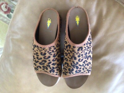 Volatile Leopard Sandals Size 6 | eBay