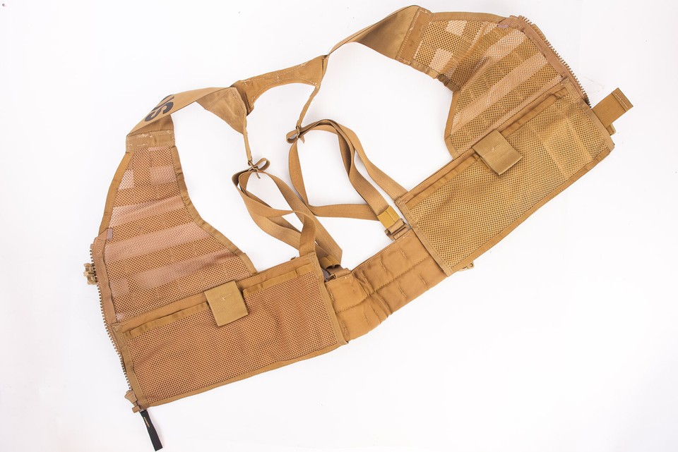 USGI MOLLE II Fighting Load Carrier FLC Tactical Vest Coyote USMC YOU ...