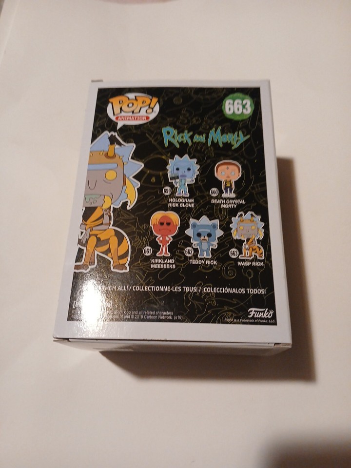 Funko Pop! Vinyl: Rick and Morty - Wasp Rick #663 889698442558| eBay