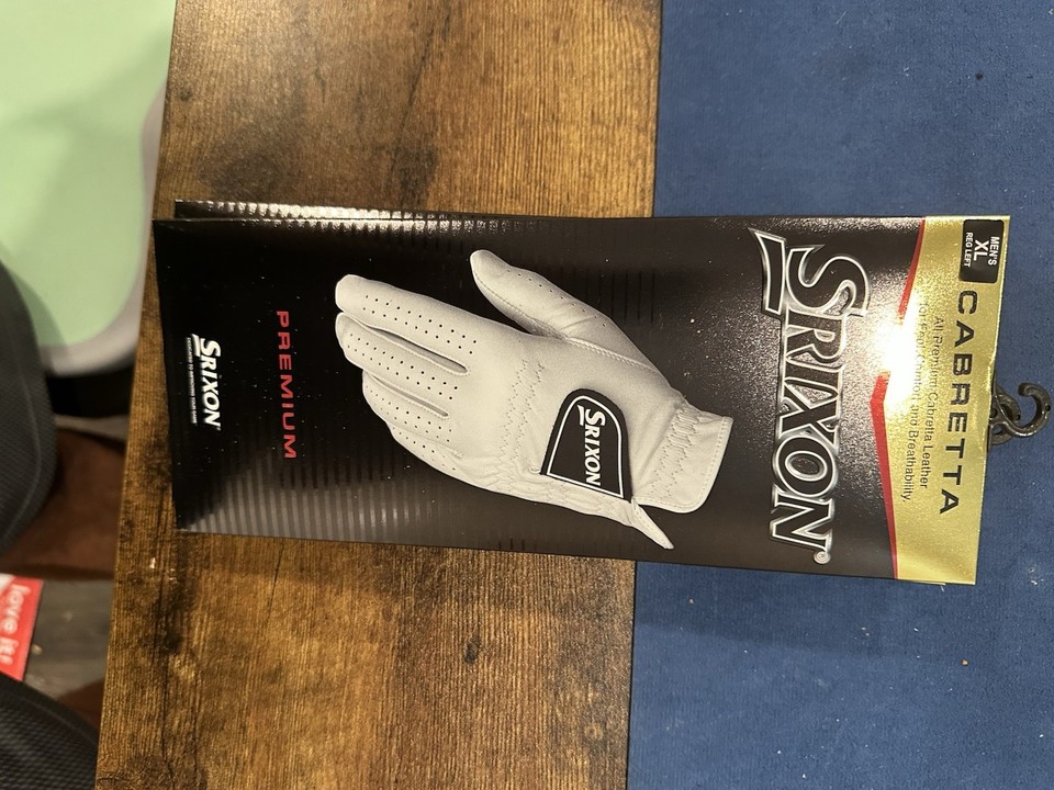Brand New! 5 Srixon Cabretta Premium Golf Gloves, Regular, LH for RH ...