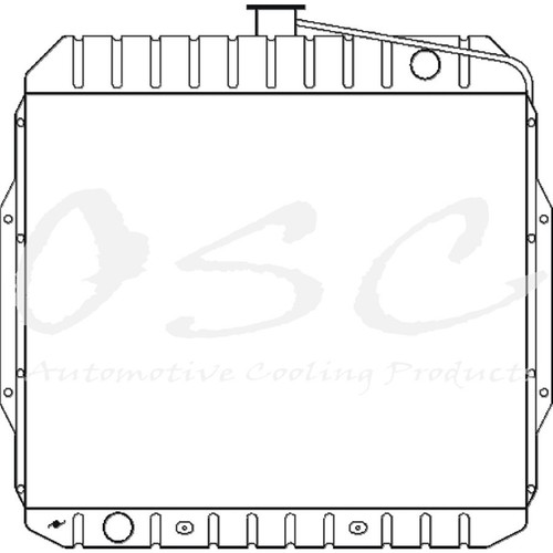 886 One Stop Solutions Radiator for Honda Civic CRX 1988-1991 ...