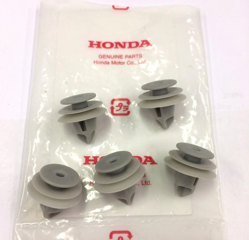Genuine OEM Honda Interior Panel Clip Five (5) Pack Clips Door White ...