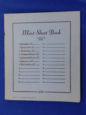 Mint Sheet Stamp Starter Collection in Mint Sheet File Album, $100 ...