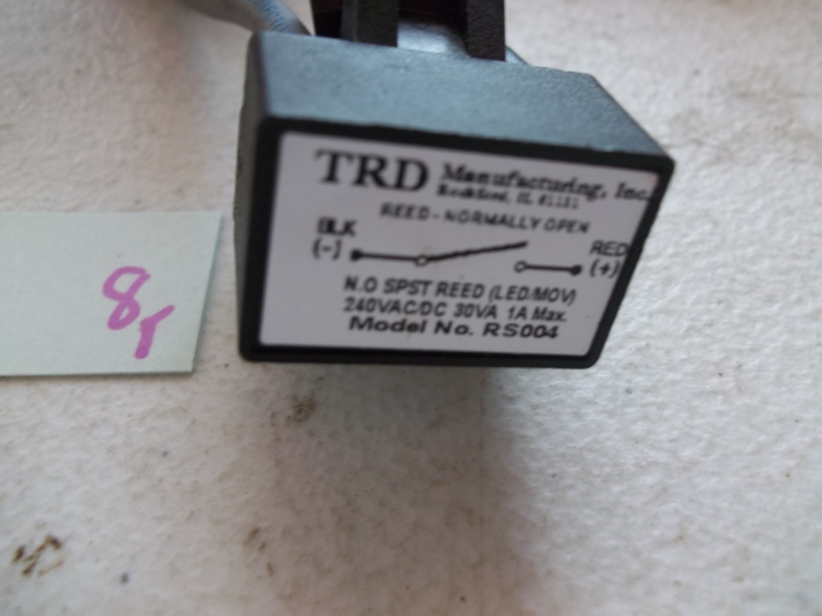 TRD RS004 Cable Reed Limit Switch for sale online | eBay
