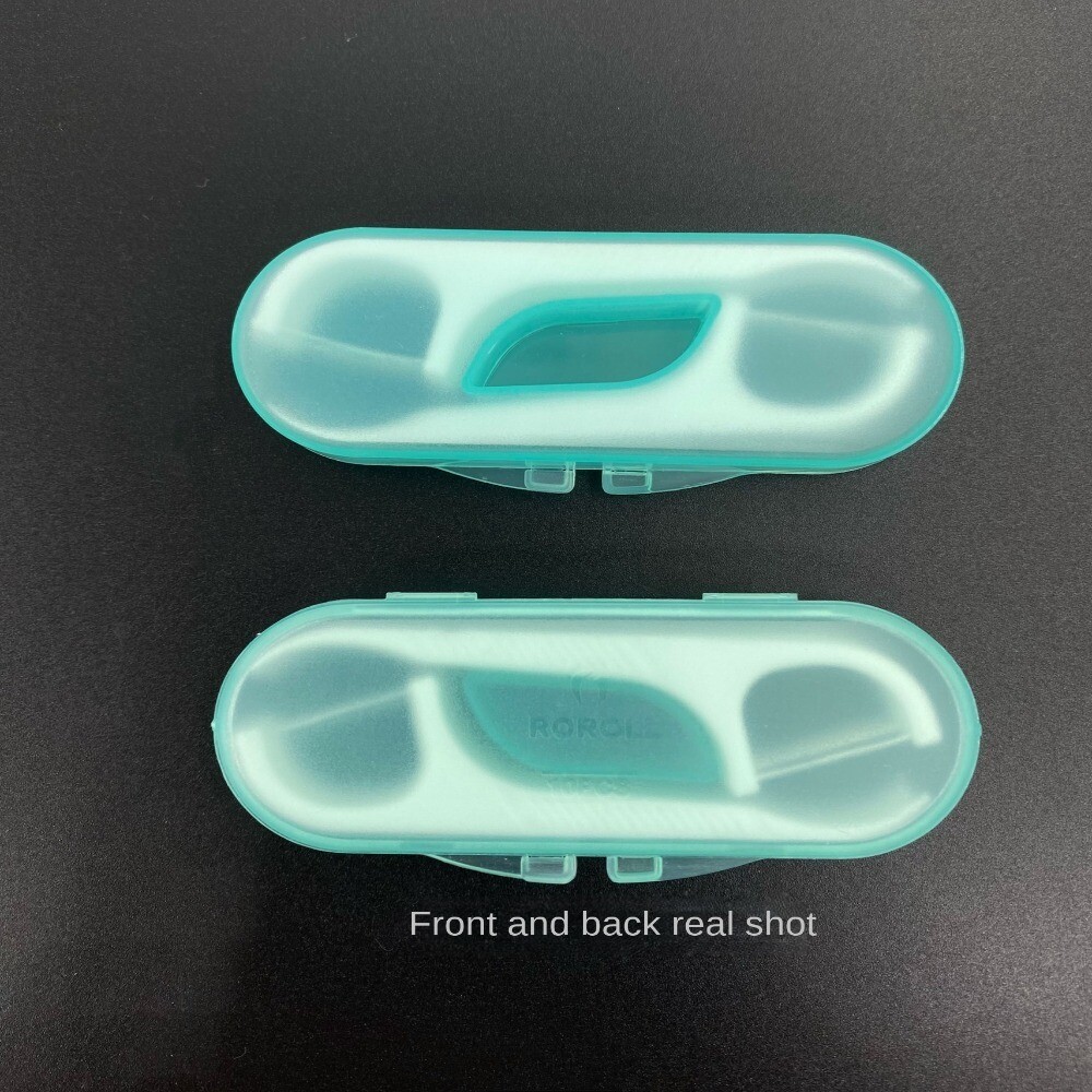 5Box Plastic Interdental Brush Pink Dental Floss Pick Toothpick Floss ...