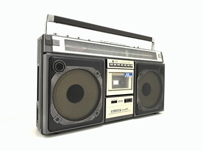 Sharp GF 308SB Boombox Stereo Radio Cassette Vintage Work Perfect Good ...