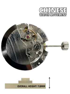 Chinese Automatic Mechanical Watch Movement ST6D-3KS 3H, Date at 3:00 ...