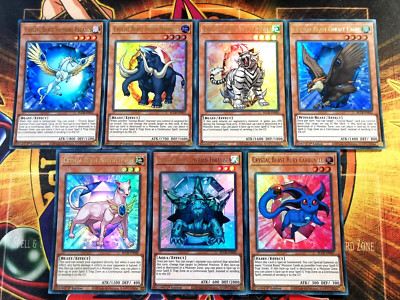 7 Card Crystal Beast Bundle: Pegasus/Cat/Ruby/Tiger (MINT) Ultra Rare ...
