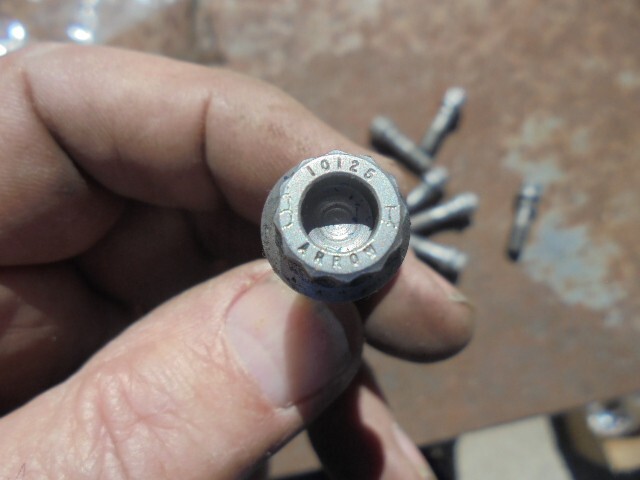 Connecting Rod Bolts 7/16" ARROW 10125 IMCA IHRA NHRA RATROD WISSOTA K ...