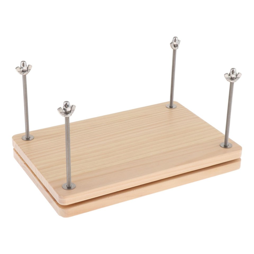 Wooden Book Press Durable Flat Paper Press Machine for Home Bookbinding ...