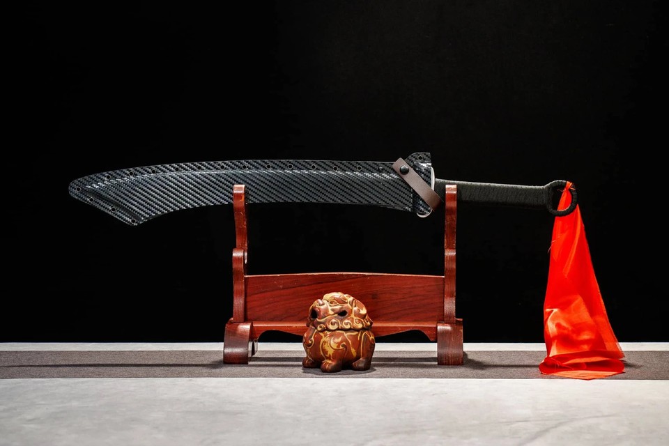 Chinese Dadao Sword Da Dao Spring Steel Kandao War Broad Broadsword ...