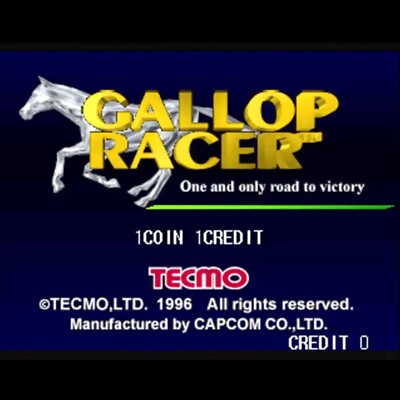 Used Gallop Racer Arcade Game PCB P.C.Board Tecmo Capcom Horse Racing ...