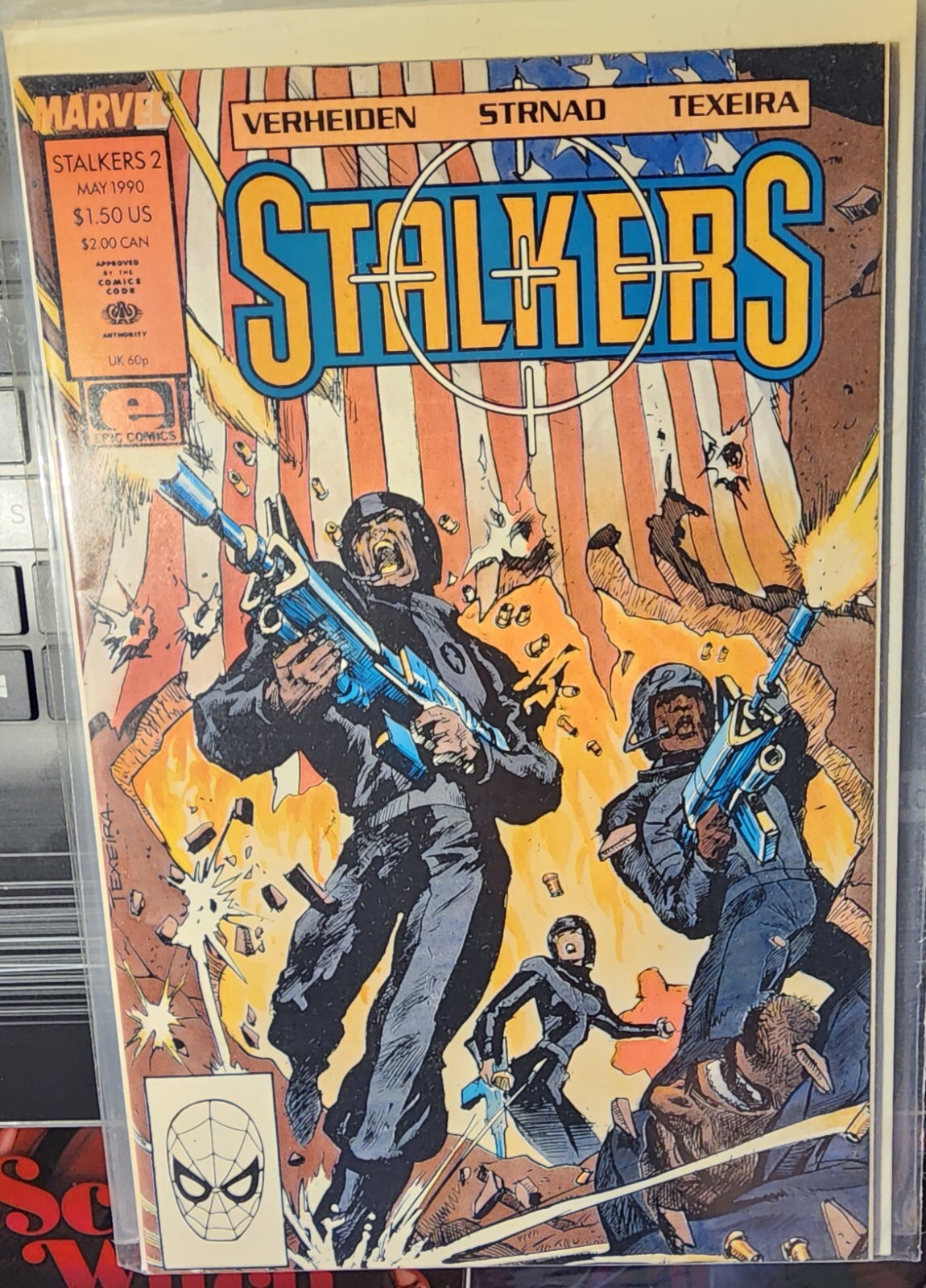 Marvel Stalkers 4 Book Lot #1,2,3,4 Epic comics 1990 two Newstands | eBay
