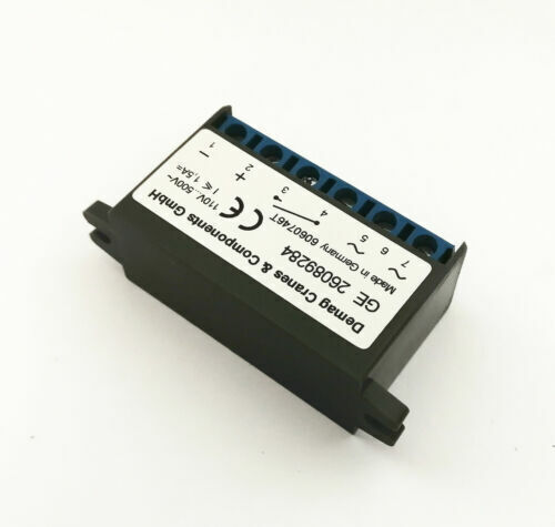 Replaces DEMAG brake rectifier Brake module GE 26089284 110V..500V~ | eBay