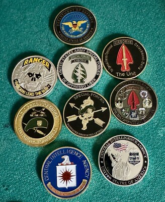 US Army Special Operations Command Challenge Coin and CIA DOD coins | eBay