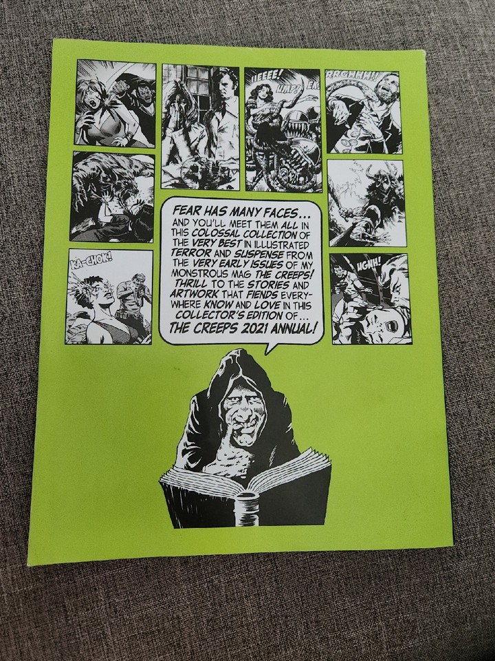 The Creeps Spooktacular 2021 Annual (Horror Comics) | eBay
