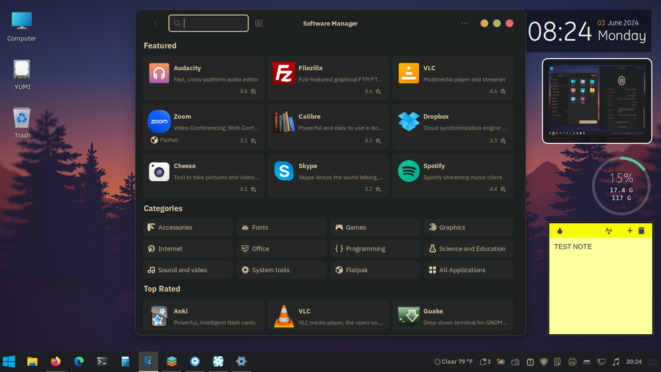Linux Mint 22 Pre-installed 64-Bit Operating System 500GB Drive (UEFI ...