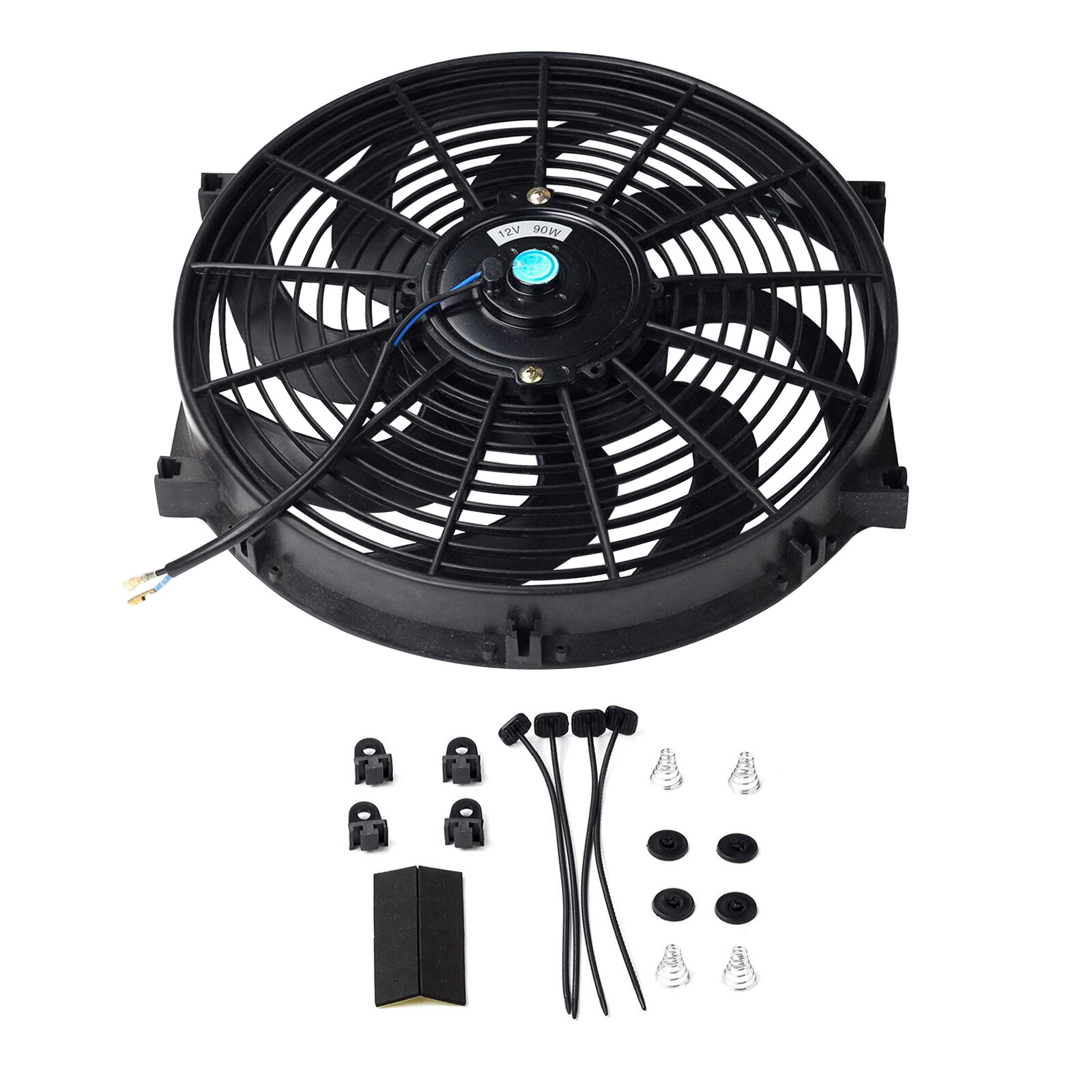 3Row Aluminum Radiator+14" Slim Fan For 1932 Ford Chopped Hot Rod w ...