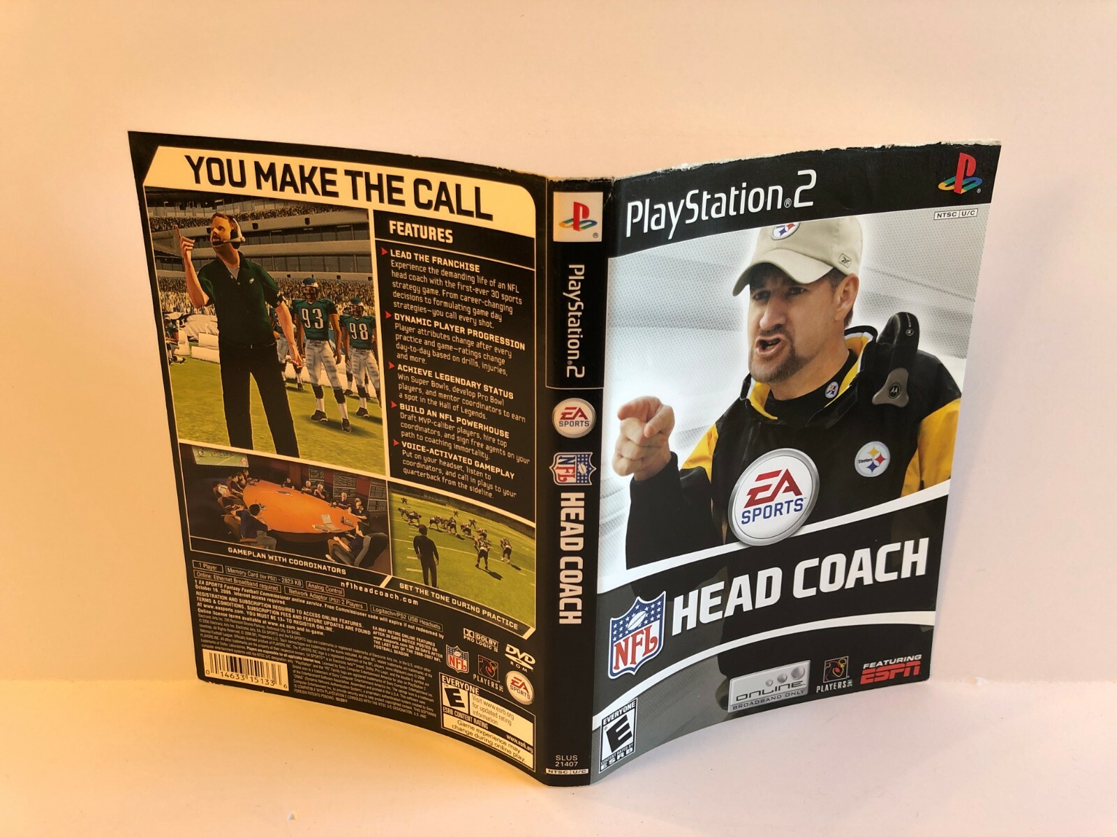 NFL Head Coach PS2 ARTWORK Case INSERT ONLY Authentic | eBay