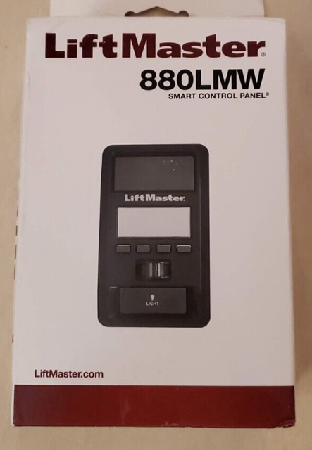 LiftMaster 880LMW Wall Mounted Smart Control Panel - Black for sale ...
