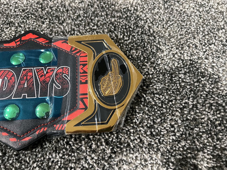 ROMAN REIGNS Autograph SIGNED WWE 1316 Days Tribal Chief Champion Belt ...