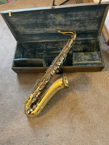 Vintage 1957 Lady Face Conn 10M Tenor Saxophone With Case | eBay