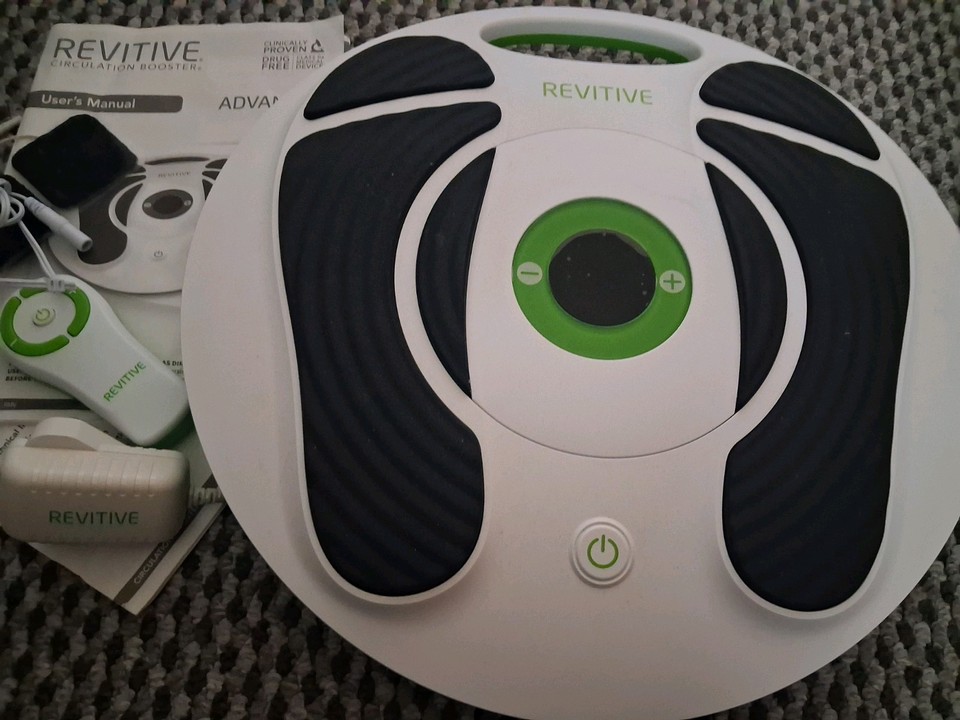 Revitive Advanced Circulation Booster.. Machine Reduces Pain Legs Feet ...