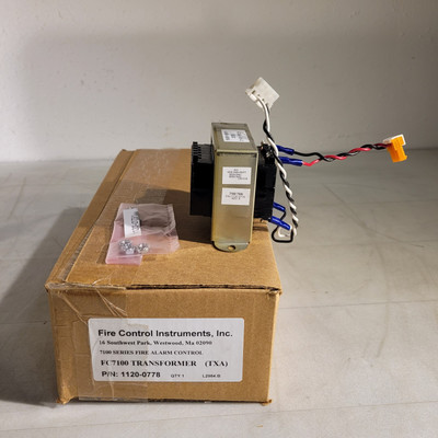 FCI 7100 Transformer TXA Fire Alarm Control Panel Power Supply 1120 ...