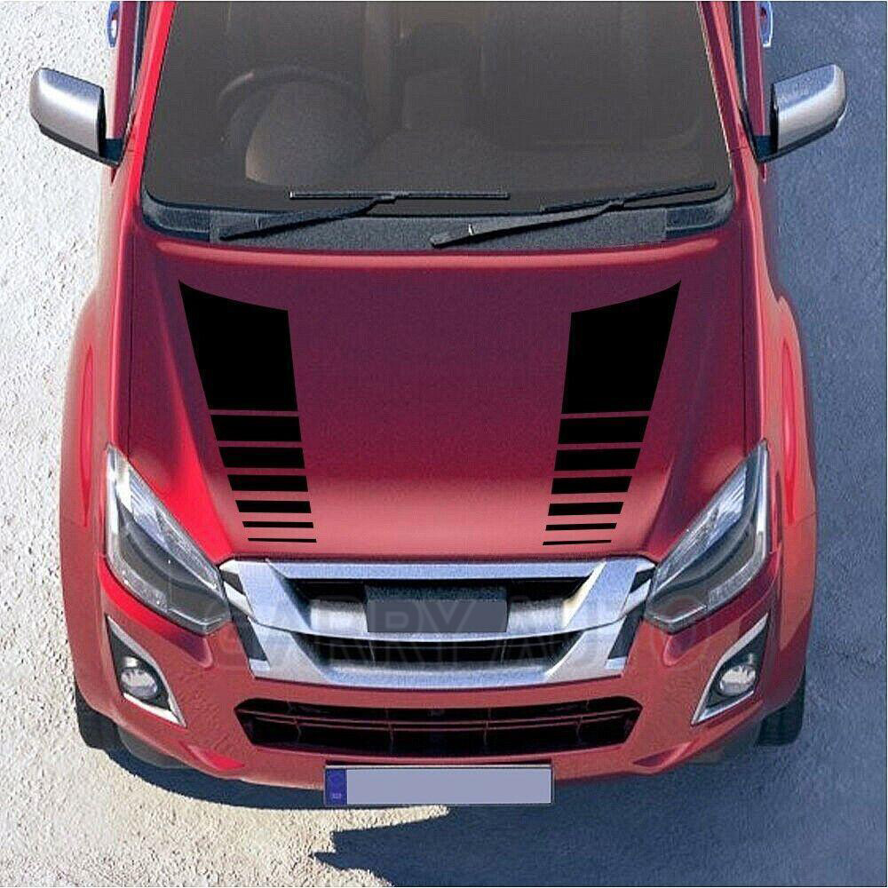 2x Graphics Bonnet Sticker Pickup Truck Hood Vinyl Decal For Chevrolet ...